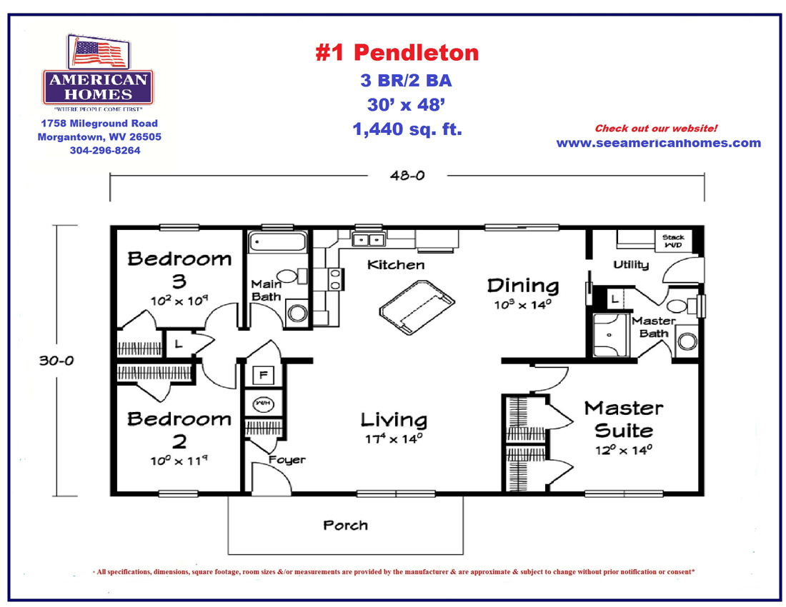 The Pendleton – American Homes